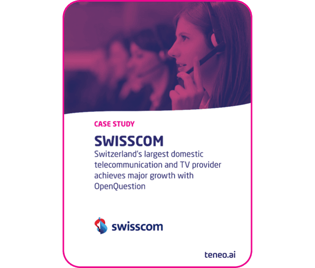 Swisscom Achieves Major Growth With OpenQuestion